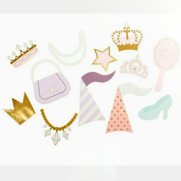 Accessories | 12 Photo Props 1 Sticks Set Girls Birthday Photo Booth ...